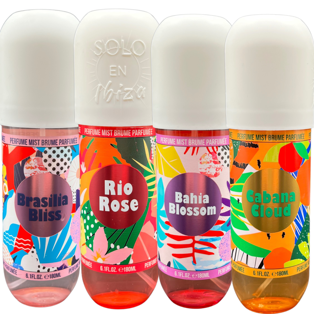 Solo En Ibiza Perfume Mist – 180ml (6.1 fl. oz Each ...